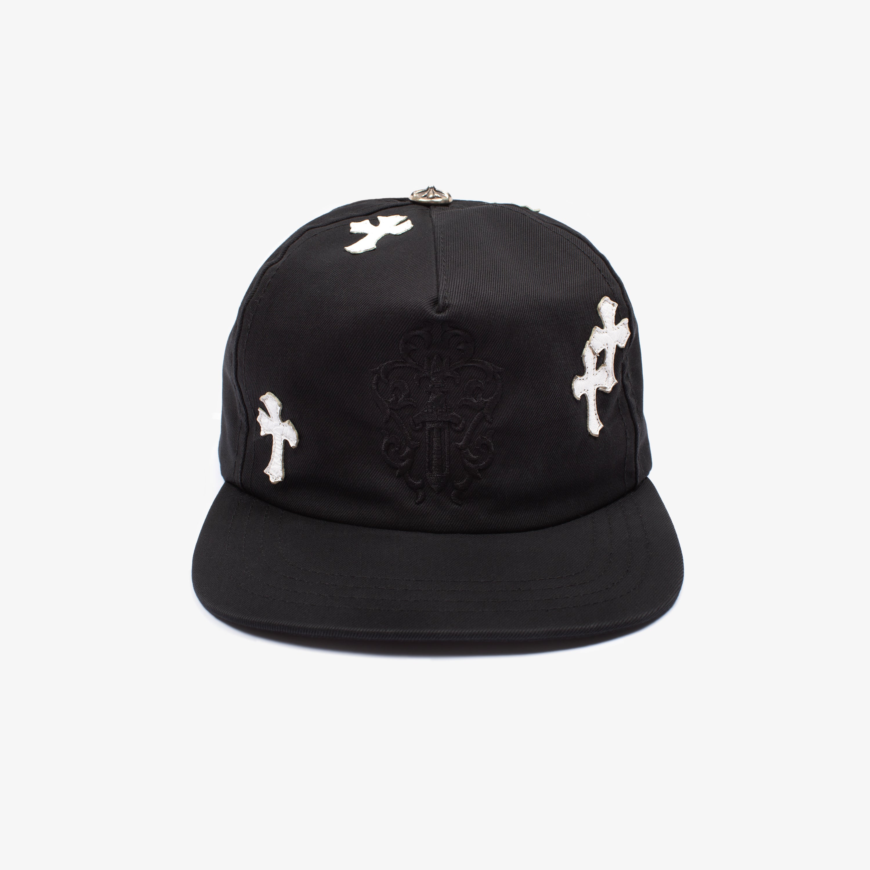 BLACK CROSS PATCH HAT – OBTAIND