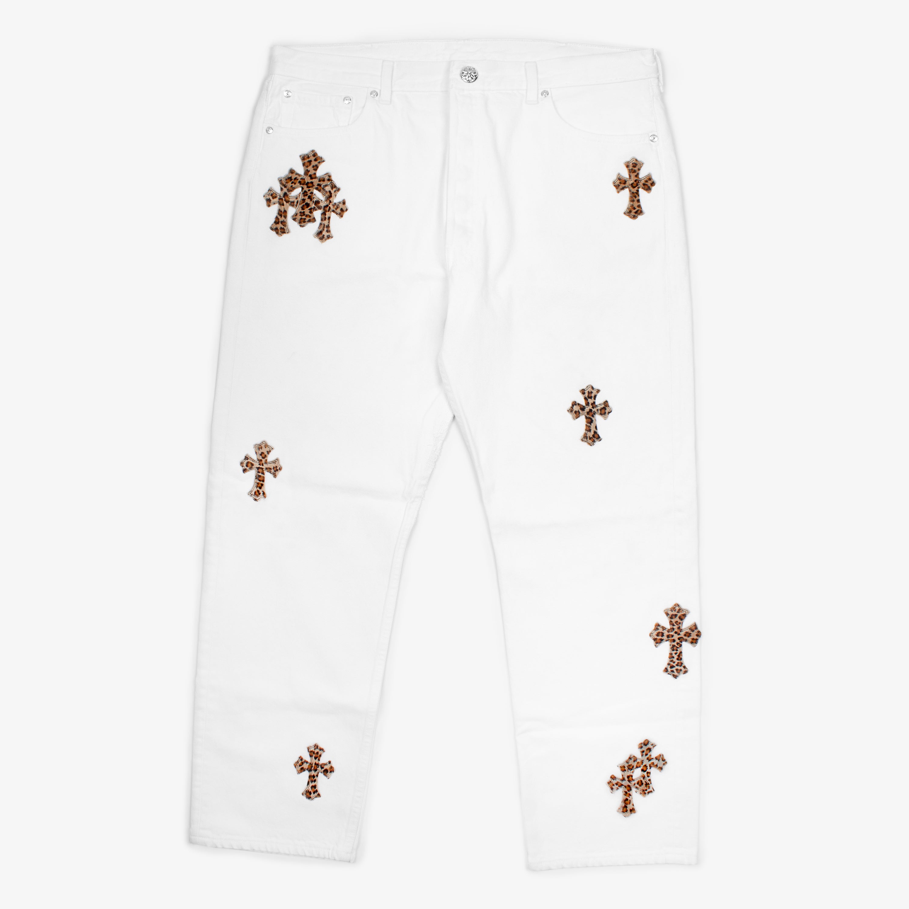LEOPARD CROSS PATCH DENIM – OBTAIND