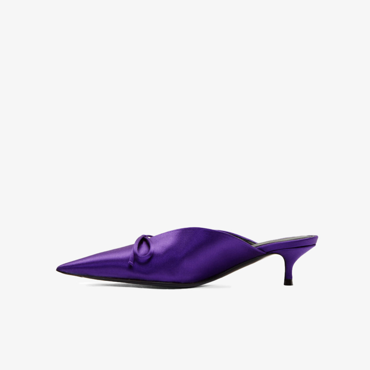 SATIN KNIFE MULE 40 HEEL | 36 – OB LLC